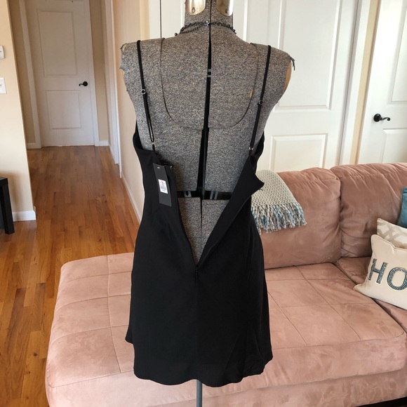 Dresses | New Wtags Low Cut Little Black Dress | Poshmark